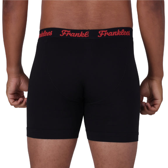 Button Fly Boxer Brief | Soft Cotton | Red Logo – Franklees