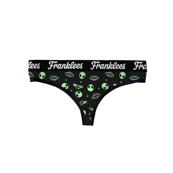 Shop Ladies G-String -Aliens – Franklees Underwear